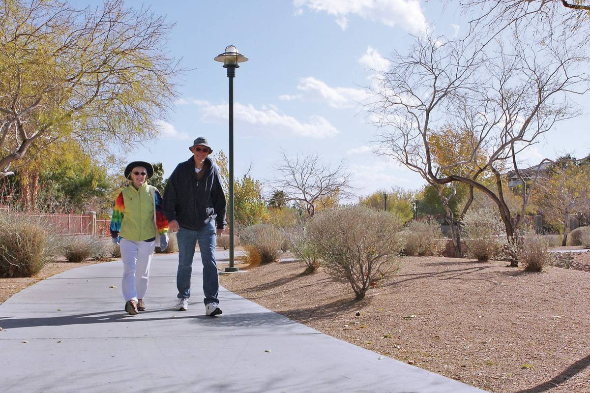 A FAVORITE AMENITY IN SUMMERLIN IS THE TRAIL SYSTEM